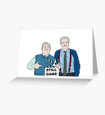 Still Game Greeting Cards | Redbubble