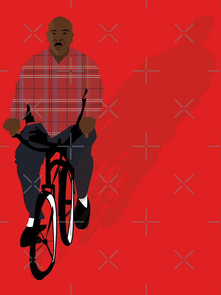 "Illustration of Debo riding bike" T-shirt for Sale by SamuelMolina ...