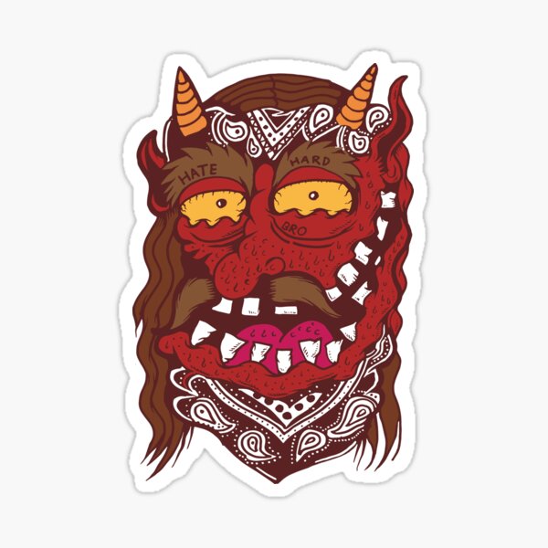 "Devil chicano" Sticker by giovannitamponi | Redbubble
