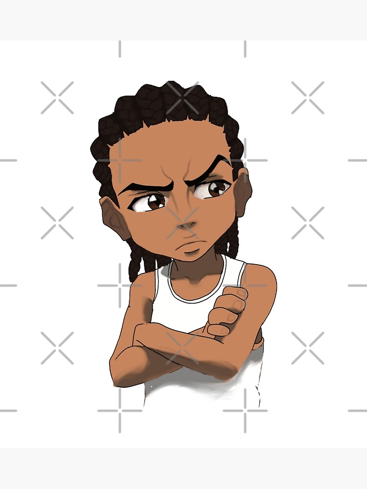 Personajes Divertidos De Boondocks Póster For Sale Con La Obra