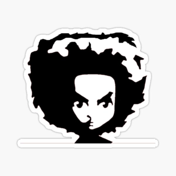 "the boondocks" Sticker for Sale by nuramixa | Redbubble