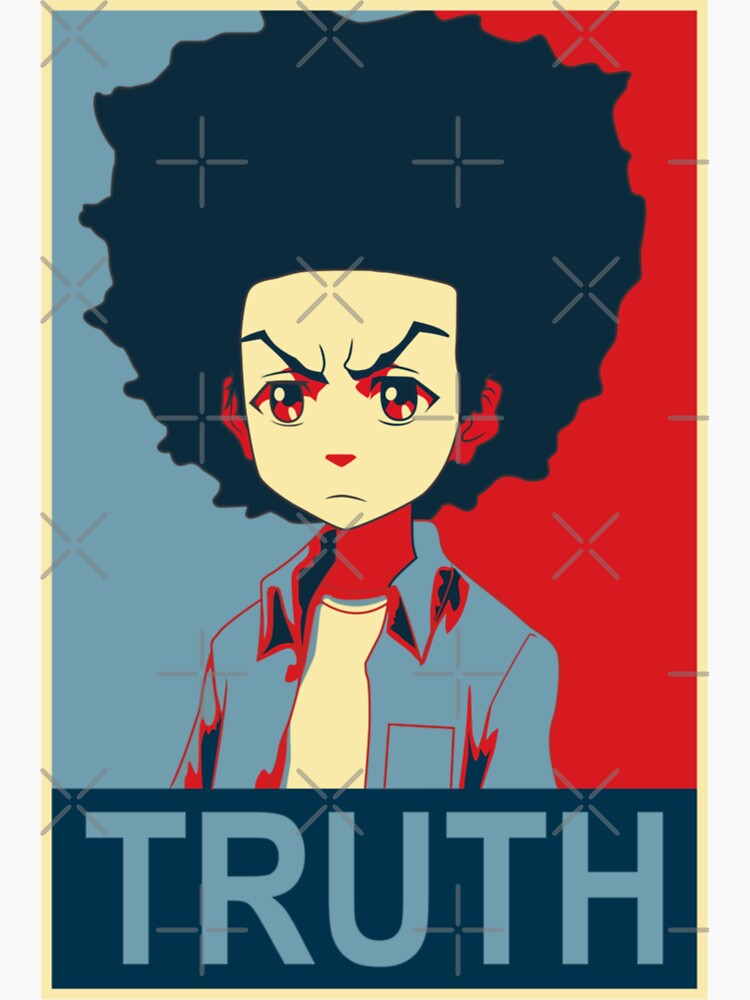 "the boondocks" Sticker for Sale by nuramixa | Redbubble