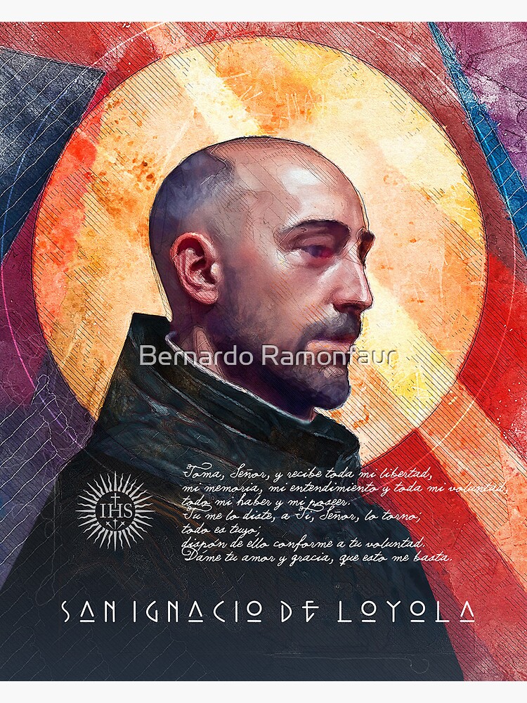 "Art portrait of Saint Ignatius of Loyola" Photographic Print for Sale ...