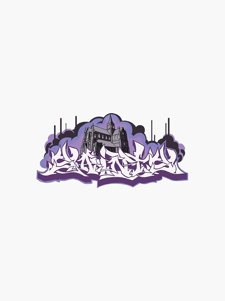 "Saints Row Graffiti" Sticker for Sale by JessicaaBaker | Redbubble