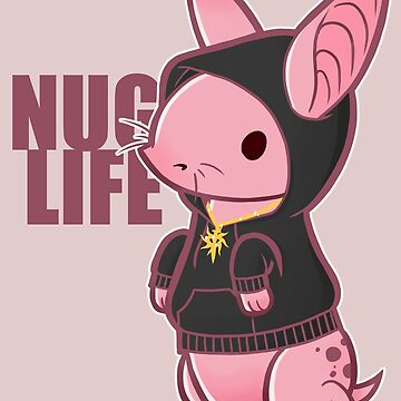 "Nug Life" Sticker for Sale by Mynameiseyyyyyy | Redbubble