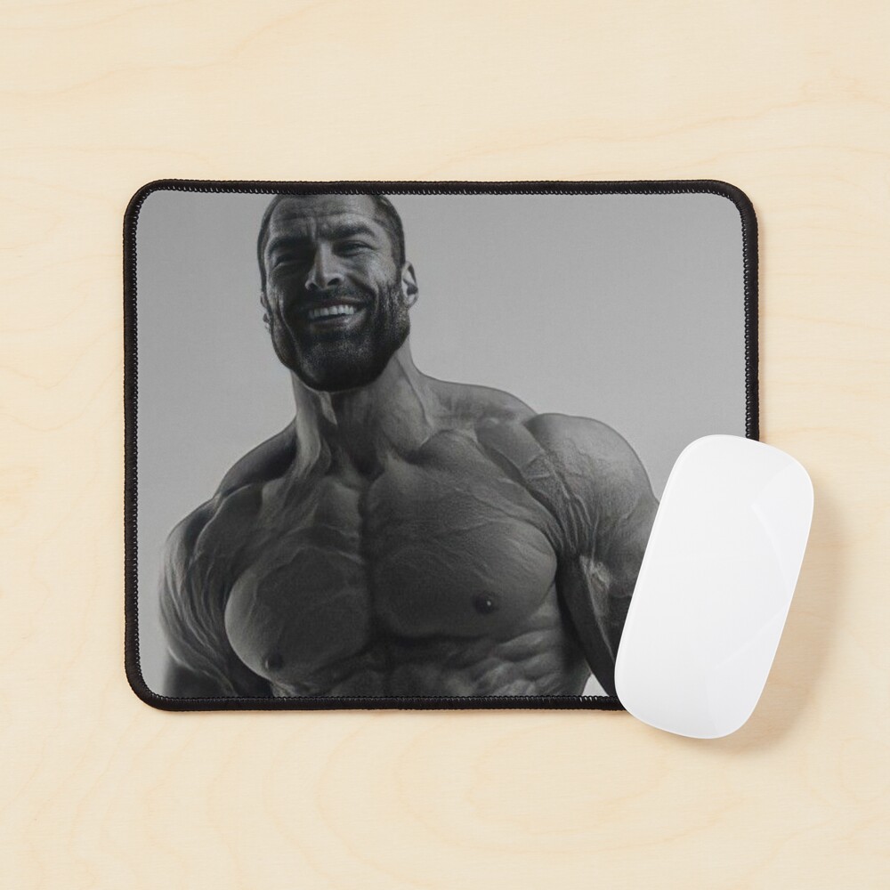 "Giga chad 2" Art Board Print by Bloc2 | Redbubble