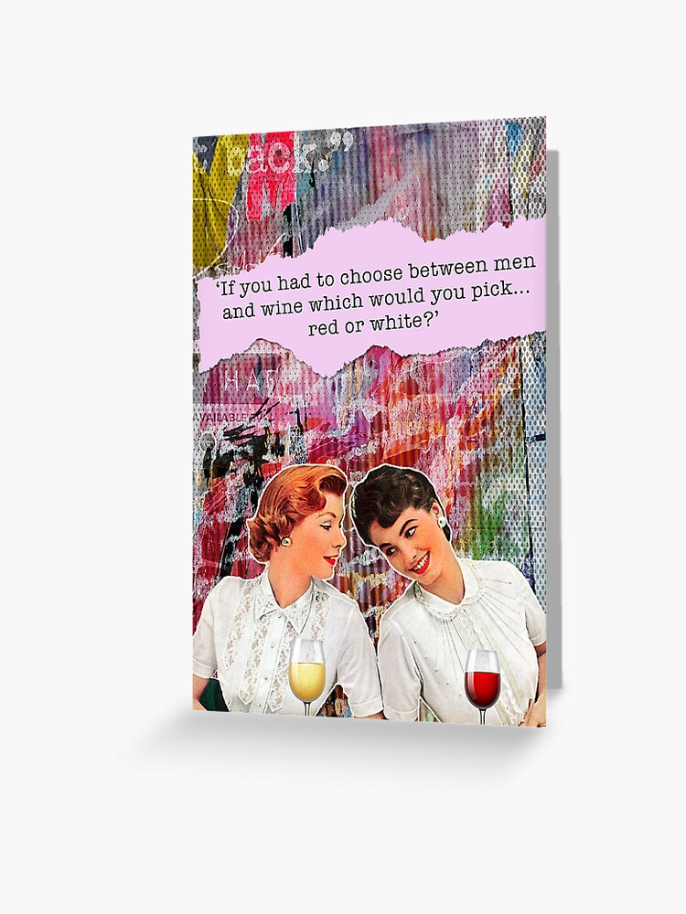 "'Make a choice'" Greeting Card for Sale by alanpicton | Redbubble