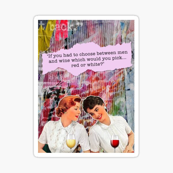 "'Make a choice'" Sticker for Sale by alanpicton | Redbubble