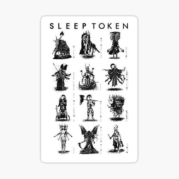 "sleep token Classic T-Shirt" Sticker for Sale by Delvers3 | Redbubble