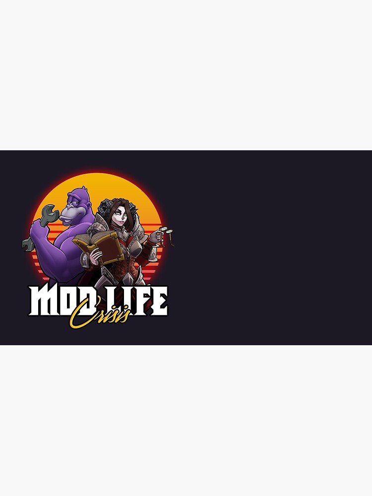 "Mod Life Crisis" Mouse Pad for Sale by ItsMern | Redbubble