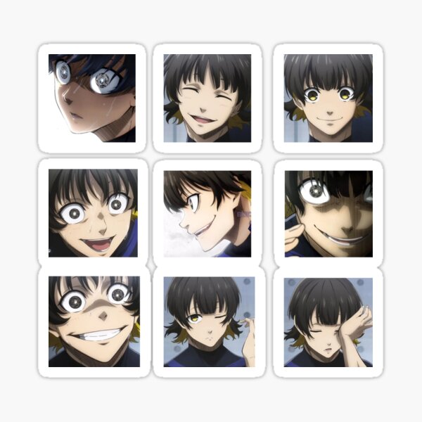 " Blue Lock Pack stickers" Sticker for Sale by youssef-ezz | Redbubble