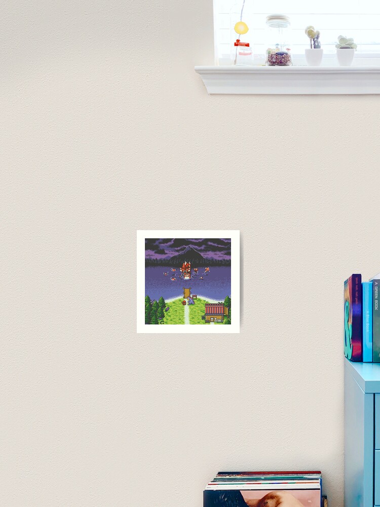 "Lake of Epic Rage - Water Starter (Day)" Art Print for Sale by ...