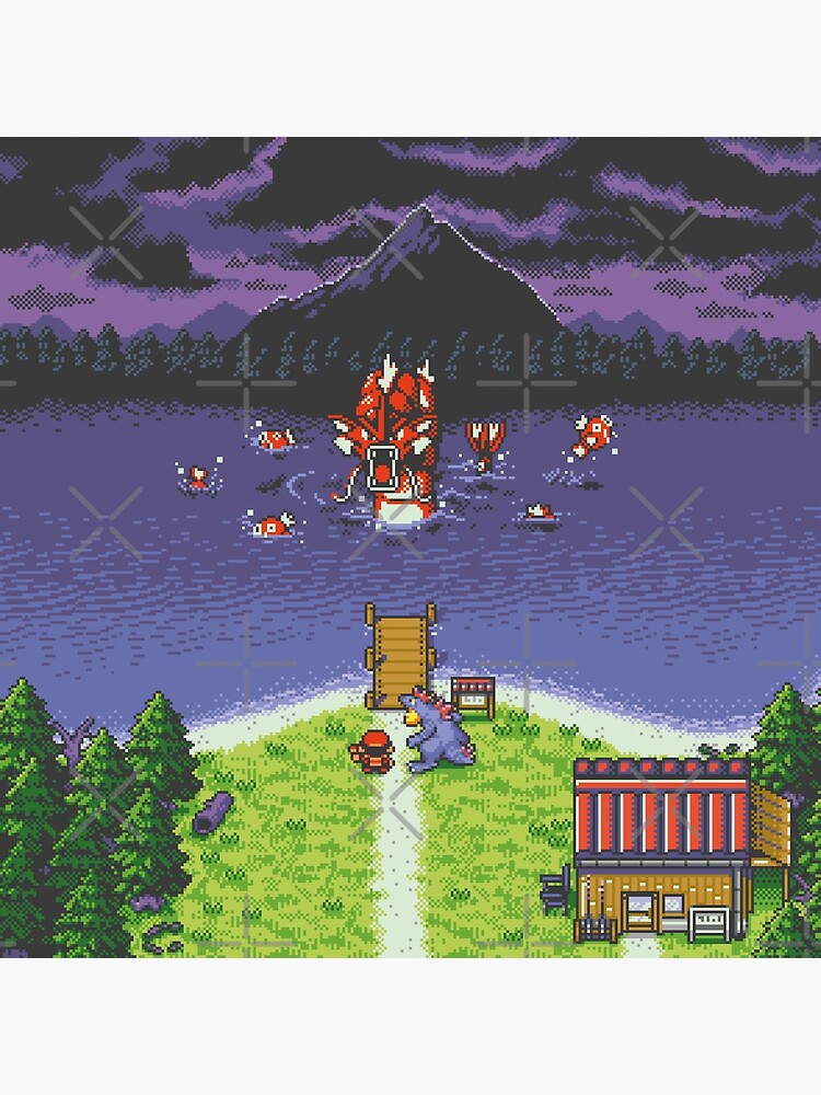 "Lake of Epic Rage - Water Starter (Day)" Art Print for Sale by ...