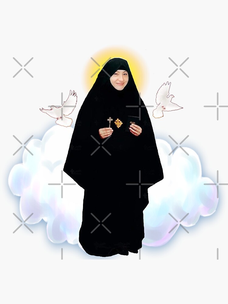 Sticker « Tamav Irini (Mère Irène) de l'église copte d'Égypte », par ...