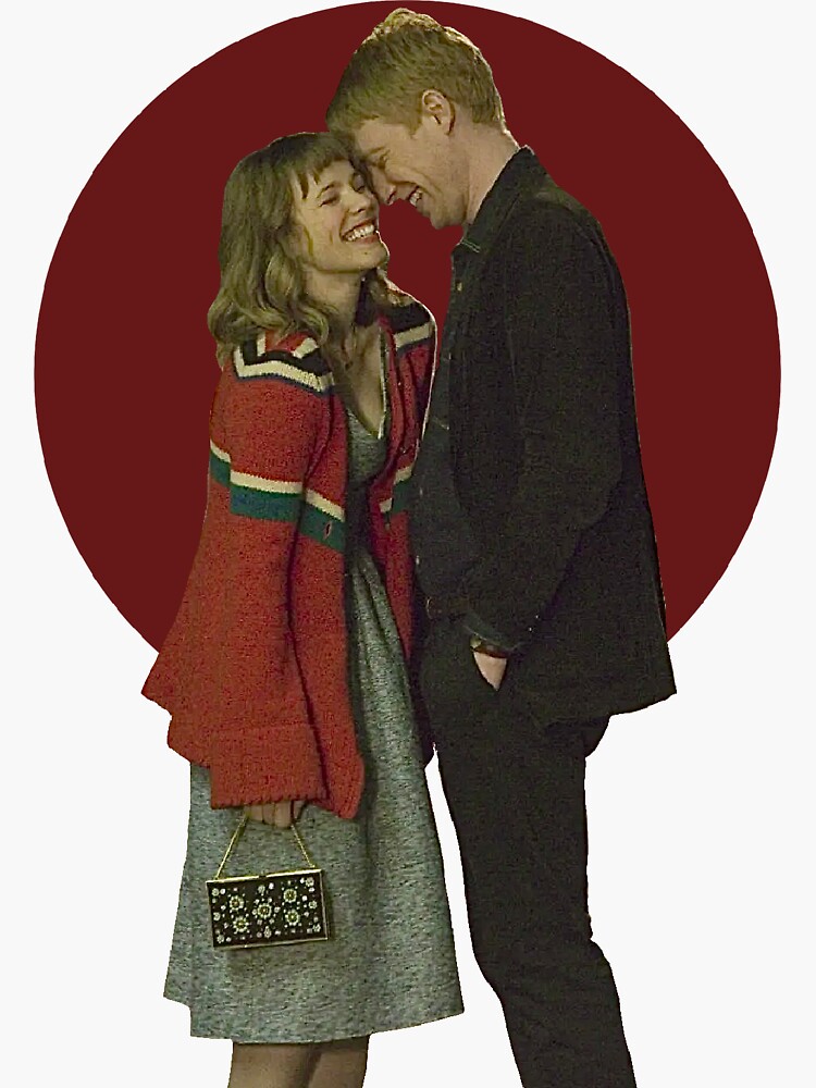 "mary and tim, "about time" movie sticker" Sticker for Sale by ...