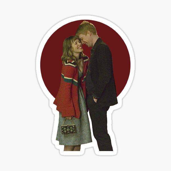 "mary and tim, "about time" movie sticker" Sticker for Sale by ...
