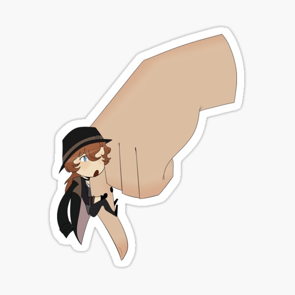 "Pocket person - Chuuya" Sticker by Diolystos | Redbubble
