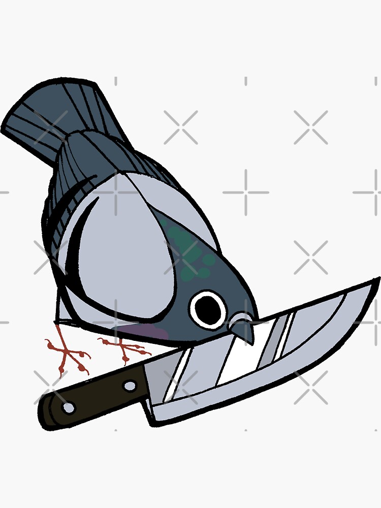 "Crime Birds - Pigeon" Sticker for Sale by PaleoPanthera | Redbubble