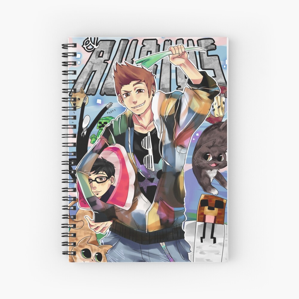 "THE RUBIUS OMG" Spiral Notebook for Sale by Dannychama | Redbubble