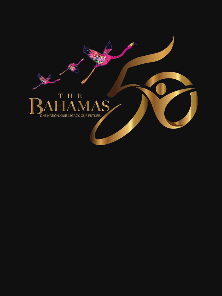 "The Bahamas 50th Independence" Active T-Shirt for Sale by ellorshoppes ...