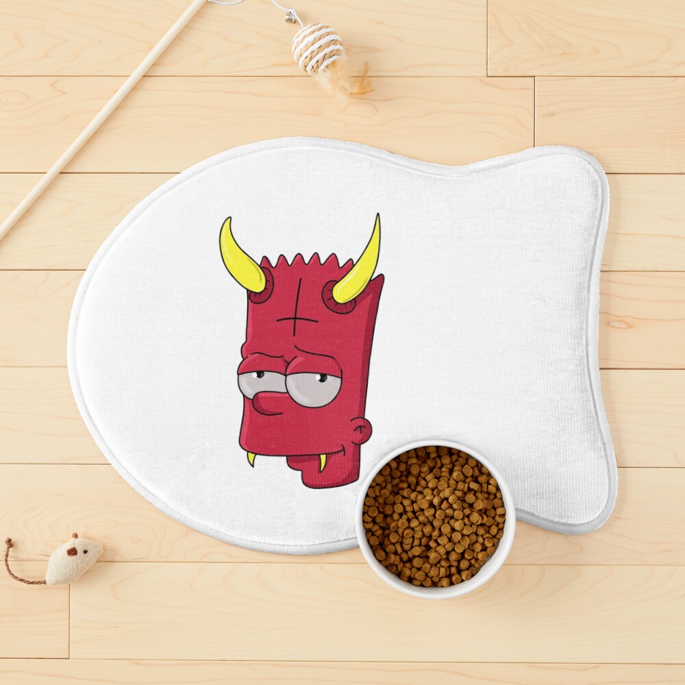 "Devil Bart" Sticker by Blck-Acid-Devil | Redbubble