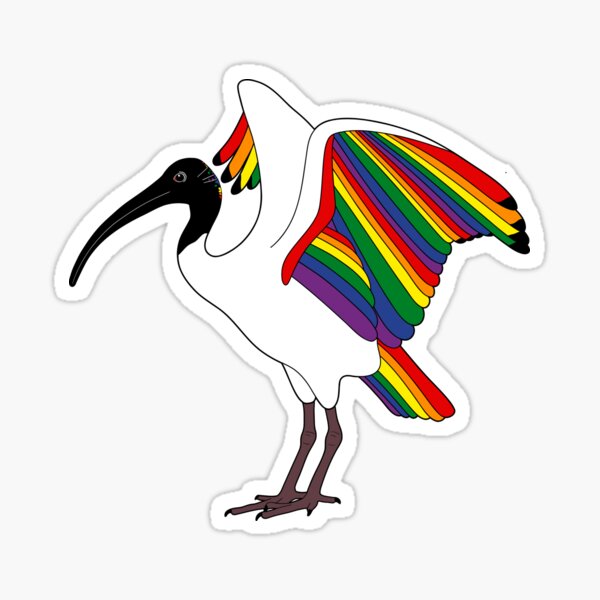"Pride Bin Chicken" Sticker for Sale by BinChickenBaby | Redbubble