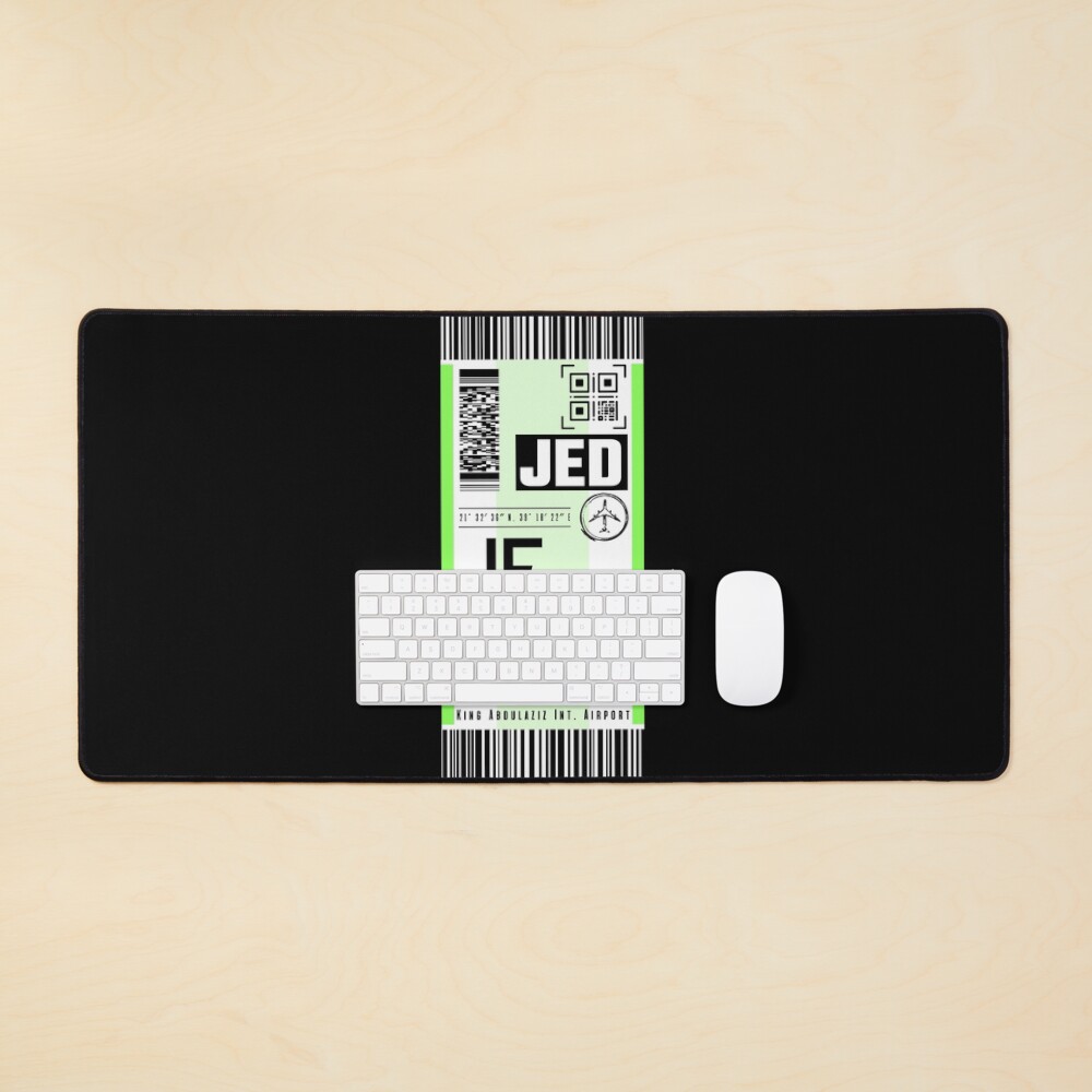 "JEDDAH (JED) Classic luggage tag" Sticker for Sale by LeddsoDello ...