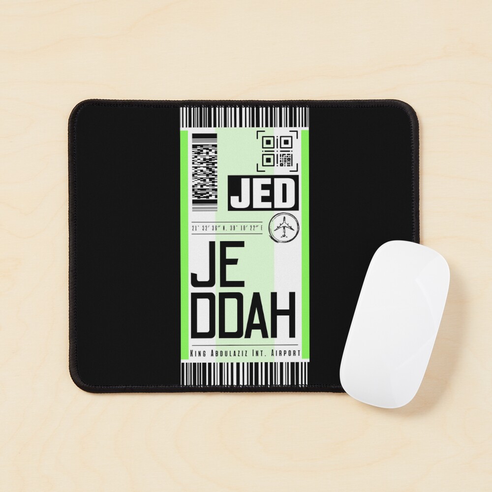 "JEDDAH (JED) Classic luggage tag" Sticker for Sale by LeddsoDello ...
