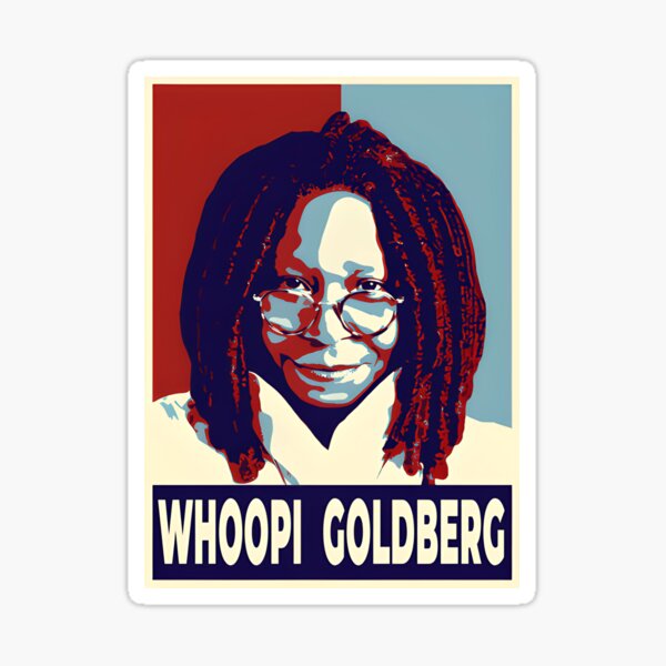 "Whoopi Goldberg" Sticker for Sale by fiokenjim | Redbubble