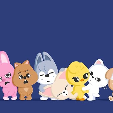 "Stray Kids A Day in the Life of SKZOO" Sticker for Sale by imsofandom ...