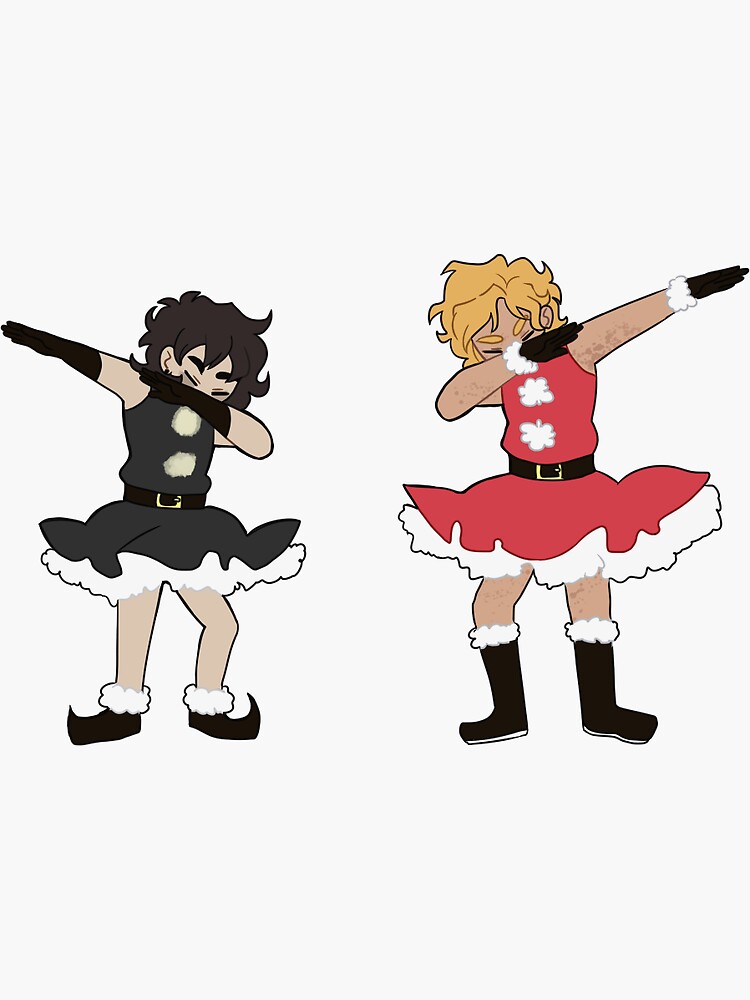 "Dabbing Solangelo Chibi" Sticker for Sale by liloloveyou024 | Redbubble