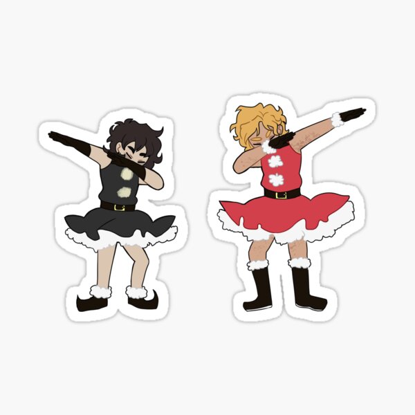 "Dabbing Solangelo Chibi" Sticker for Sale by liloloveyou024 | Redbubble