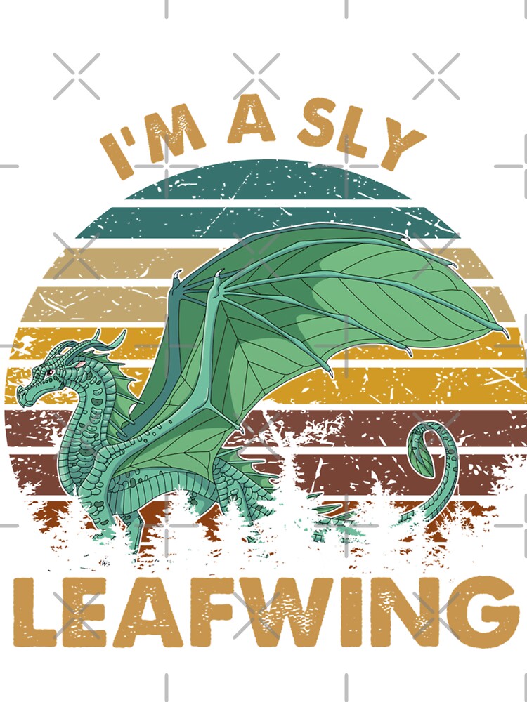 "Wings Of Fire - I'm A Sly Leafwing Dragons Retro Vintage" Kids T-Shirt ...
