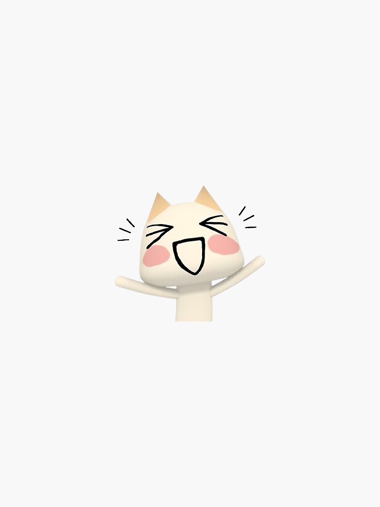 "happy toro" Sticker for Sale by xosillycore | Redbubble