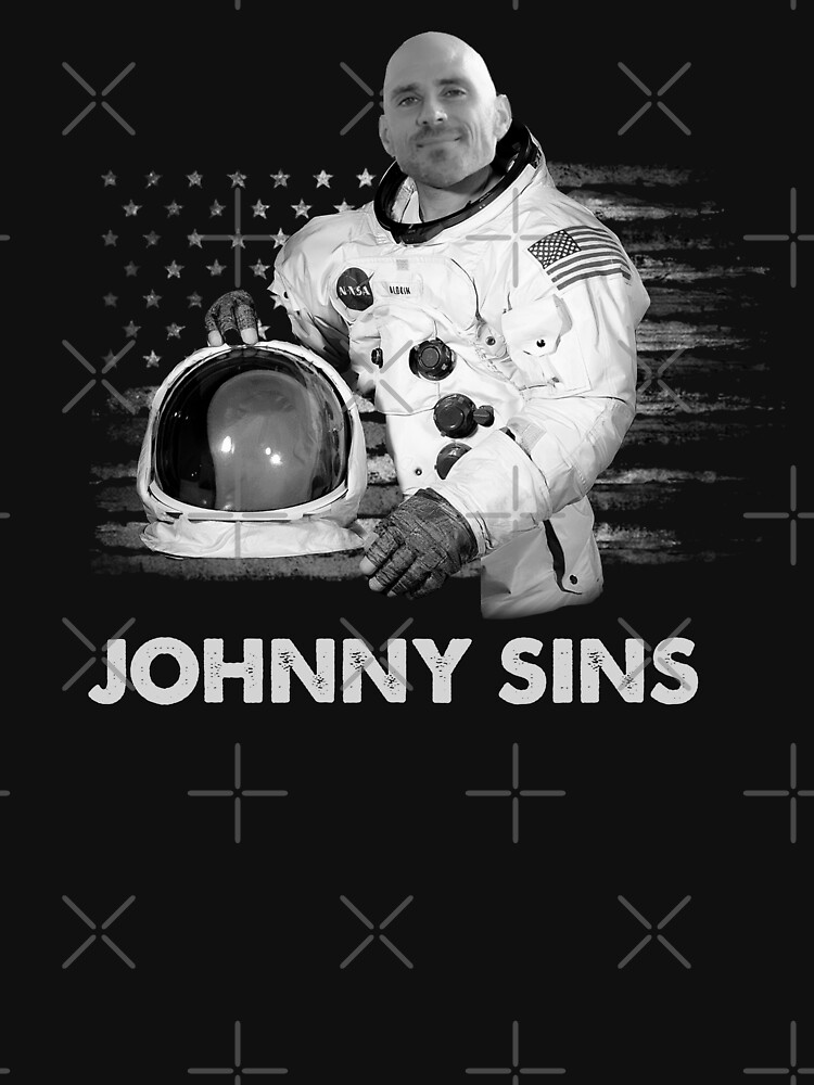 Essential T-Shirt for Sale mit "Johnny Sins Astronaut ein Johnny Sins Astronaut ein Johnny Sins ...