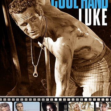 "Cool Hand Luke Retro Poster" Essential T-Shirt for Sale by conaldamian ...