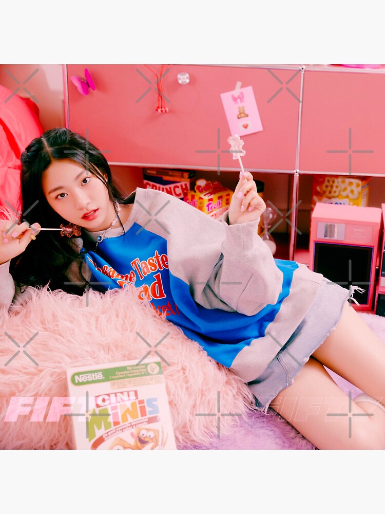 "FIFTY FIFTY - Aran - kpop " Sticker for Sale by kitten-minho | Redbubble