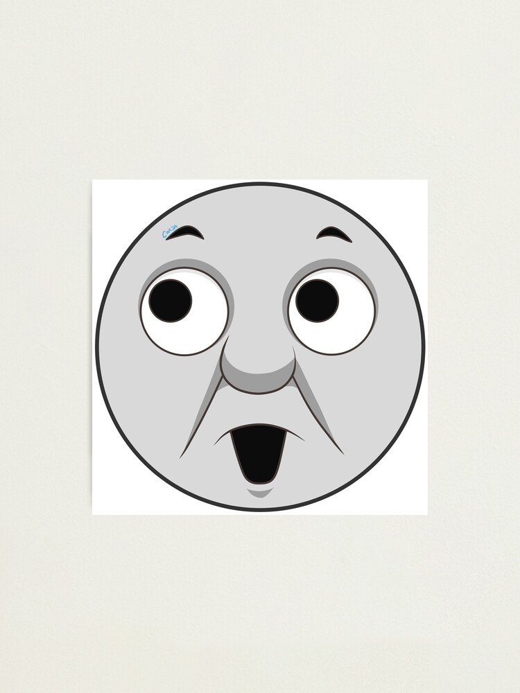 "Thomas (shocked face)" Photographic Print by corzamoon | Redbubble
