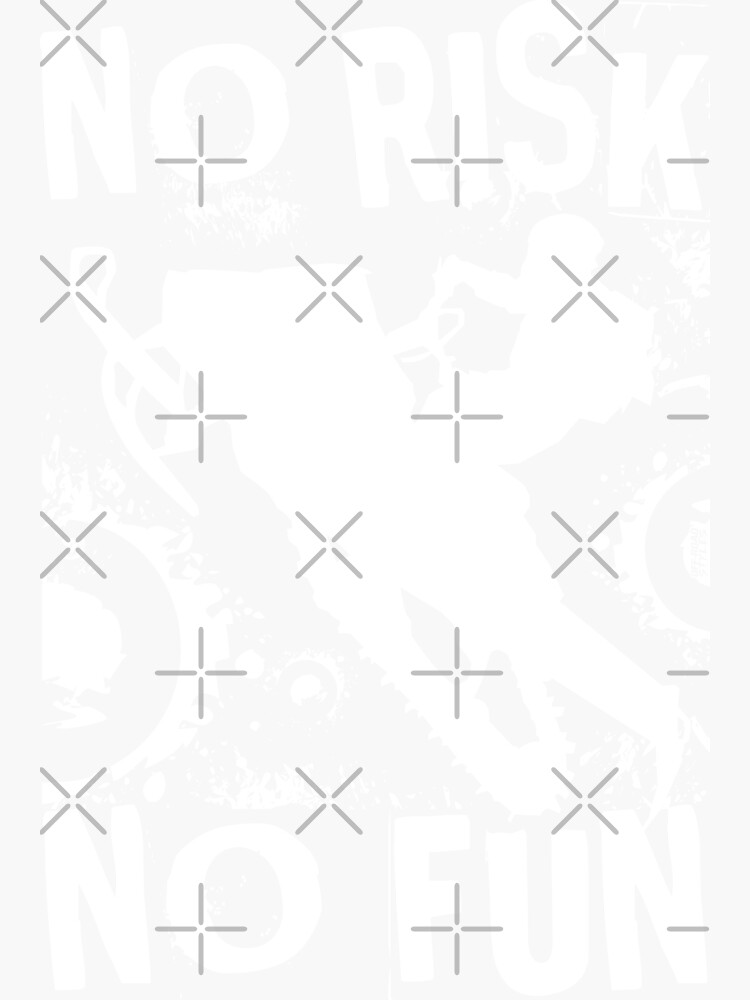 "Snowmobile No Risk No Fun" Sticker for Sale by offroadstyles | Redbubble