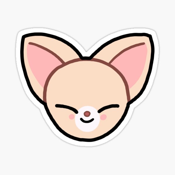 Pegatina con la obra «SKZOO FoxI.Ny» de ErvaKrblt | Redbubble