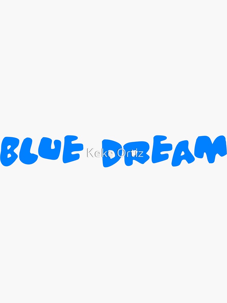 "Blue dream" Sticker for Sale by ShopBabyPinkco | Redbubble