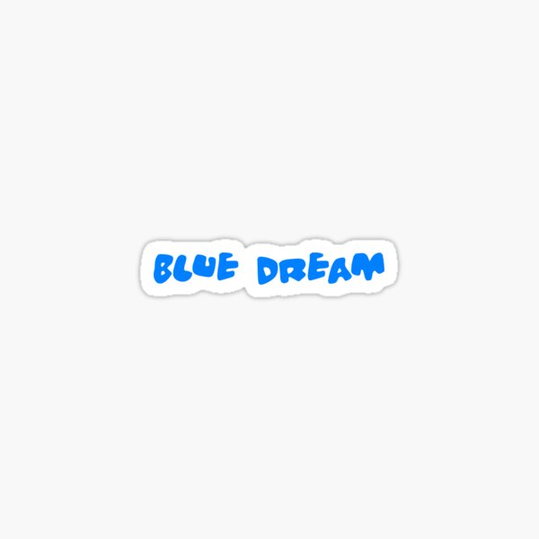 "Blue dream" Sticker for Sale by ShopBabyPinkco | Redbubble