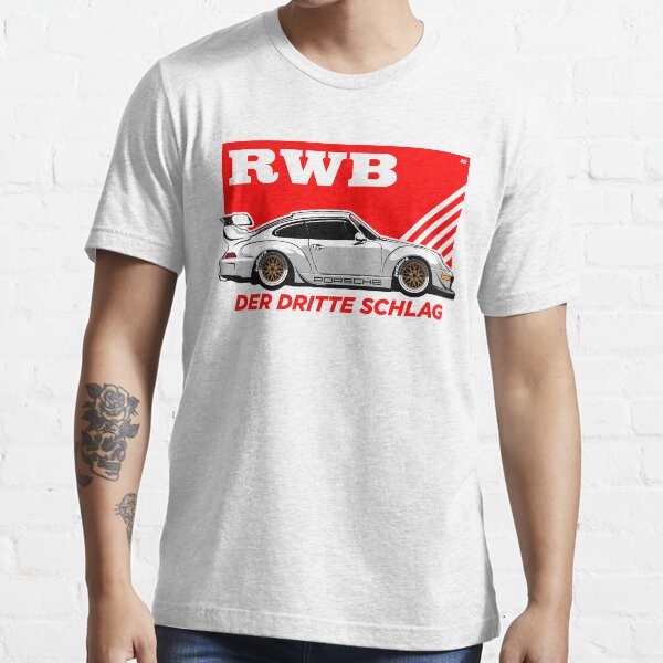 "RWB Japan V2" T-shirt for Sale by hafisdesign | Redbubble | porsche t ...