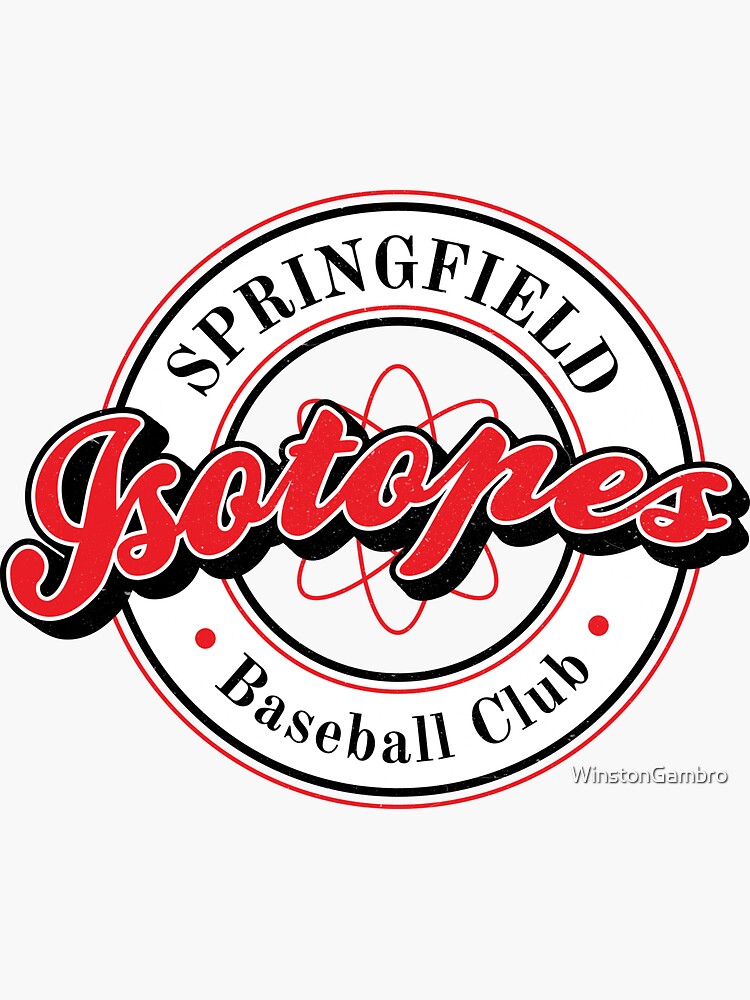 "Springfield Isotopes" Sticker for Sale by WinstonGambro | Redbubble