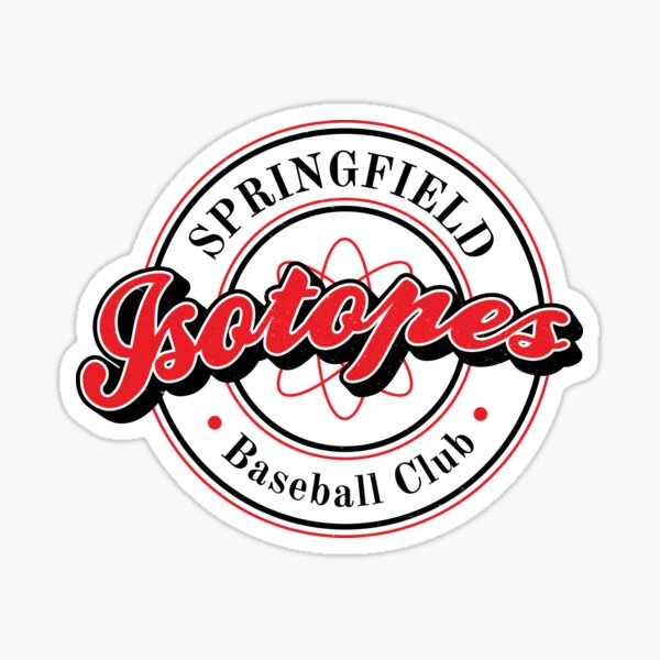 "Springfield Isotopes" Sticker for Sale by WinstonGambro | Redbubble