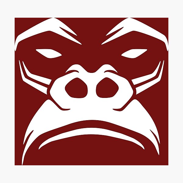 Grumpy Ape Photographic Prints | Redbubble