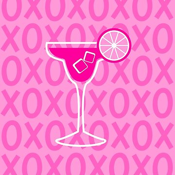 "preppy cocktail bar time " Poster for Sale by SUUSCK ★ | Redbubble
