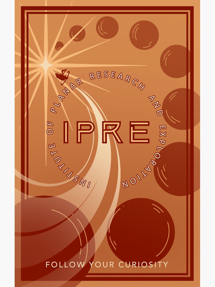 "IPRE Vintage Poster" Sticker for Sale by embersgame | Redbubble