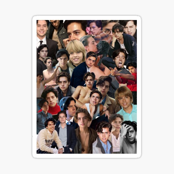 "Cole Sprouse Collage" Sticker for Sale by shopfandomhq | Redbubble