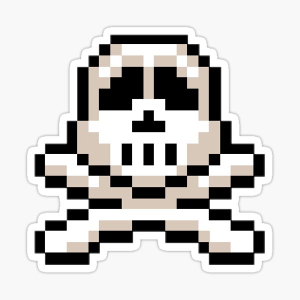 "Old School Runescape P.v.P Skull (Status)" Sticker for Sale by ...